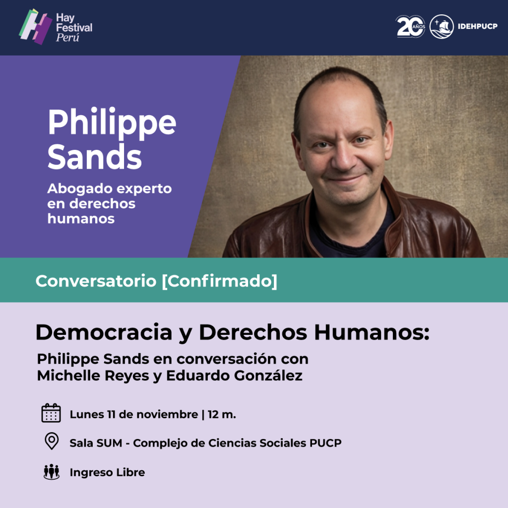[Conversatorio] Democracia y Derechos Humanos - IDEHPUCP