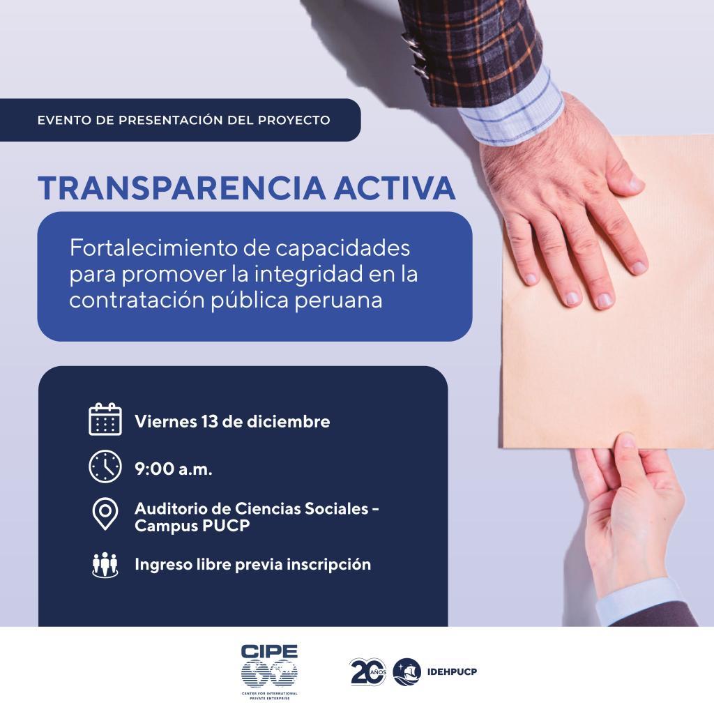 Transparencia activa: fortalecimiento de capacidades para promover la integridad en la ...