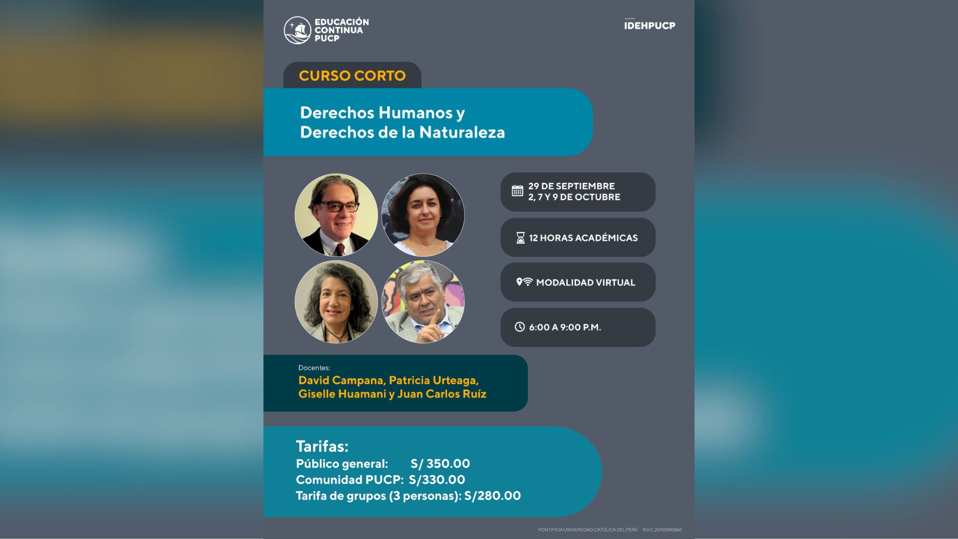 La importancia del fomento del desarrollo sostenible en el Perú - IDEHPUCP